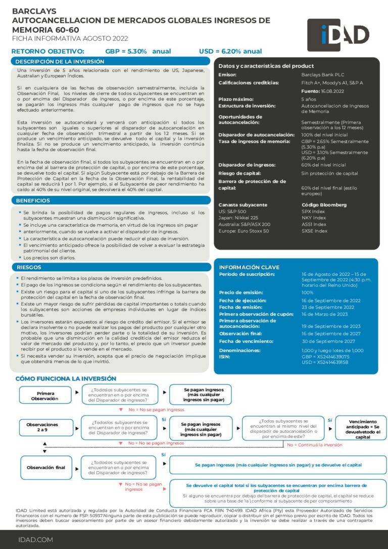 Barclays-60-60-Memory-Income-Autocall-ESP - IDAD